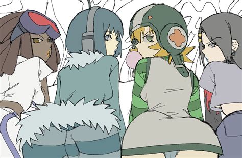 Pantsu Ripper Bis Jsr Cube Jsr Gum Jsr Piranha Jsr Jet Set Radio Sega Backboob