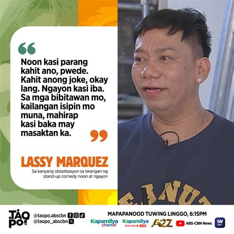 Tao Sa Pagiging Stand Up Comedian Nagsimula Ang Karera Ni Lassy Sa Showbiz Para Sa Kanya May