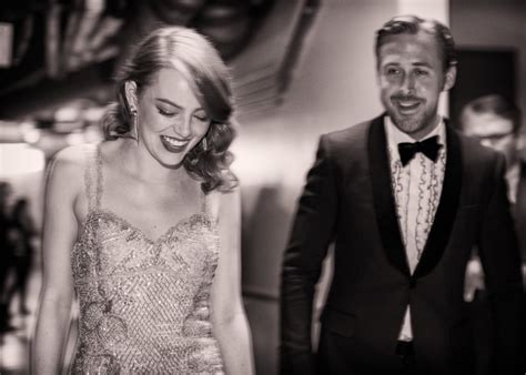 Emma Stone And Ryan Gosling At The 2017 Oscars Popsugar Celebrity