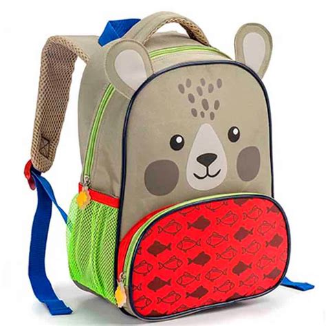 Mini Mochila Infantil Seanite Urso Mix Das Mochilas