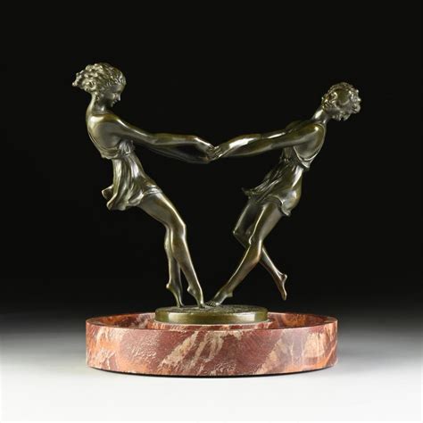 Lot Andre Gilbert French A Sculpture Whirling 20th Century