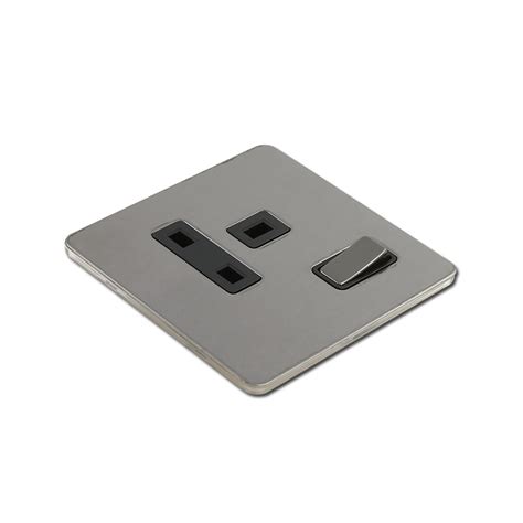 13a 1gang Switched Socket Double Pole Electrical Wall Socket Cixi Niulai Electrical Appliance Co