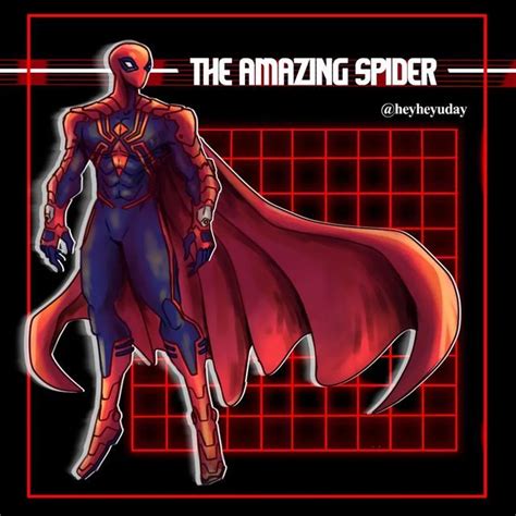Mr Heyhey On Instagram The Amazing Spider Re Heres A Redesign I Made While Back Of