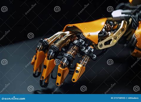 custom robotic end effector with surgical tool for precise accurate