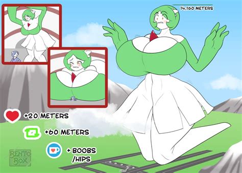 Rule 34 Ass Expansion Bentobox Artist Breast Expansion Breasts Female Female Only Gardevoir