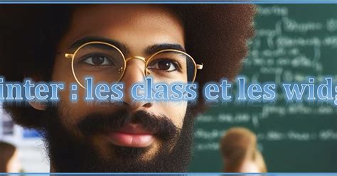 Tkinter Et Les Classes Tkinter Et Les Classes