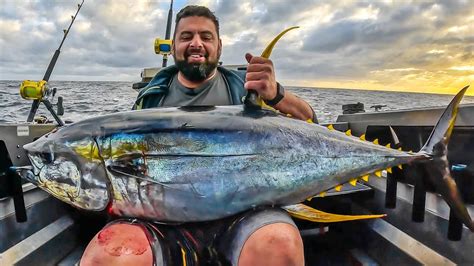 Big Yellowfin Tuna Fishing - YouTube