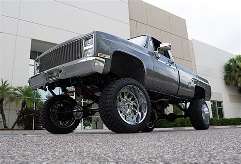Old Chevy Truck Lifted