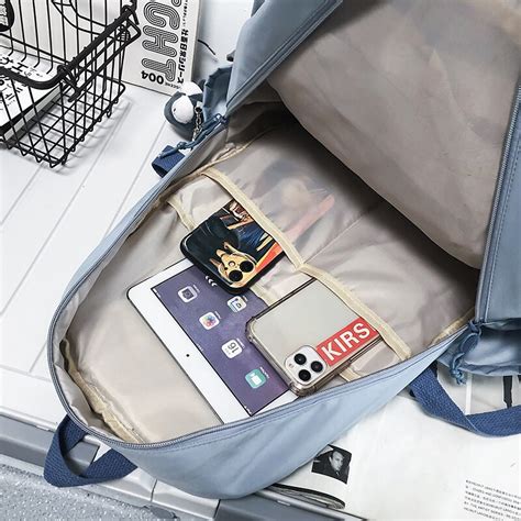 Seetic Waterproof School Backpack Multiple Pockets Grandado