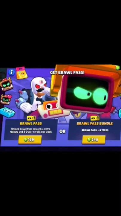 New Brawlpass Season 17 Purchased 😎 Shorts Youtubeshorts Youtube