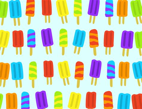 Clipart Popsicle Pattern