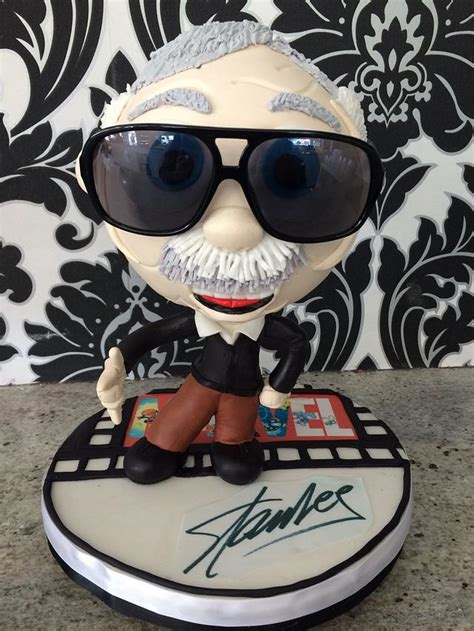 Stan Lee Cake Decorated Cake By Stacy Coderre Cakesdecor