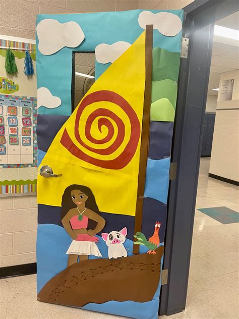 Moana Classroom Door Artofit