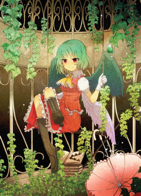 Aoi Annbi Kazami Yuuka Kazami Yuuka Seihou Seihou Touhou 1girl