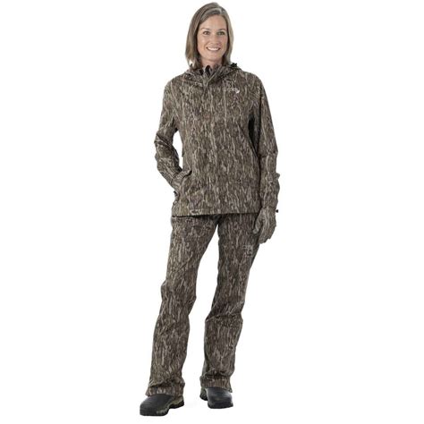 Dsg Outerwear Womens Mossy Oak Bottomland Nova Hunting Rain Jacket