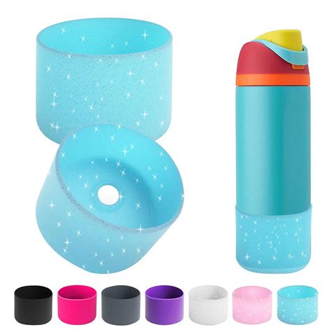 Silicone Water Bottle Boot For Owala 24oz 32oz Anti Slip Protective