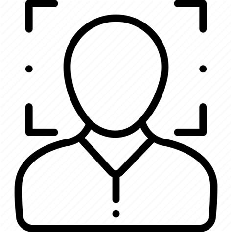 Face Face Recognition Interface Recognition Scan Security Icon