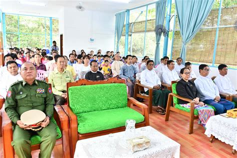 သရက်မြို့၌ သရက်မူလတန်းကြိုကျောင်း၏ ပဒေသာကပွဲနှင့် ကျောင်းဆင်းဂုဏ်ပြုလက