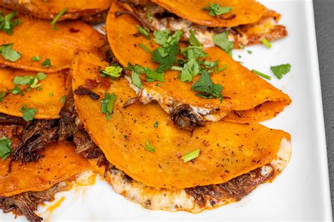 Smoked Beef Quesabirria Tacos Recipe The Meatwave