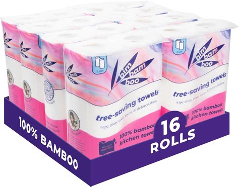 Bim Bam Boo 2 Ply Tree Free Strength Premium Bamboo Paper