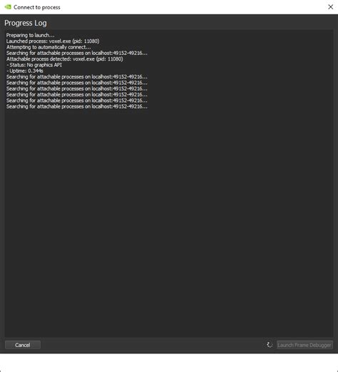 Frame Debugger Hangs During Capture For Live Analysis Nsight Graphics NVIDIA Developer Forums