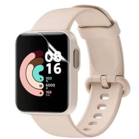 Xiaomi Mi Watch Lite Screen Protector Matte Hydrogel Flexible Fiche Technique Et Prix Au Maroc