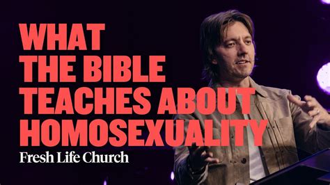 Everyone Needs Same Sex Love Pastor Levi Lusko Bible Portal