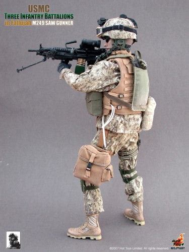 Usmc Three Infantry Battalion M249 Saw Gunner Mint In Box Blackopstoys
