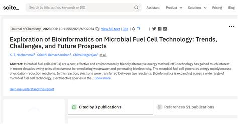 Exploration Of Bioinformatics On Microbial Fuel Cell Technology Trends Challenges And Future Exploration Of Bioinformatics On Microbial Fuel Cell Technology Trends Challenges And Future
