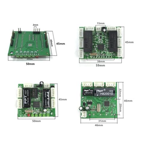 Generic Mini Module Design Ethernet Switch Circuit Board For Ethernet Switch Module Mbps