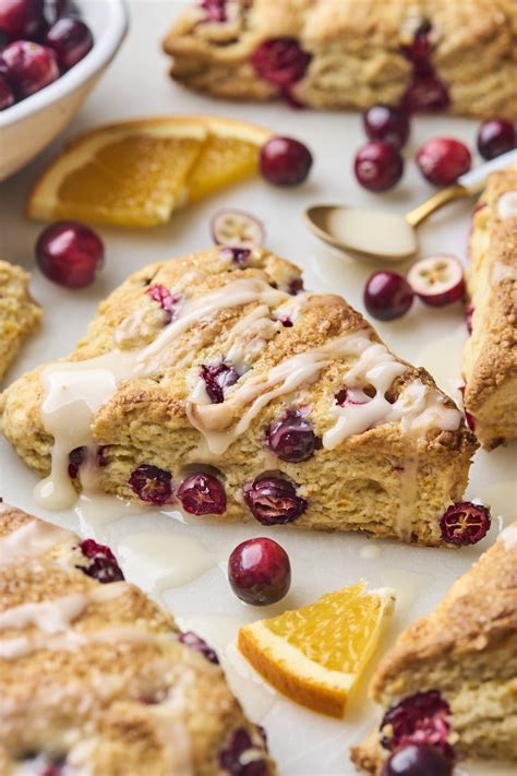 Orange Cranberry Scones Olive And Mango