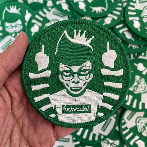 Starfucks Patch Flabslab