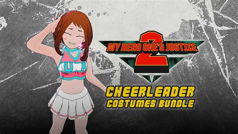 My Hero Ones Justice 2 Cheerleader Costumes Bundle