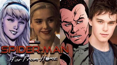 Spider Man Far From Home Will Reportedly Introduce Harry Osborn And Gwen