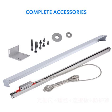 sino 0 005mm optical grating ruler sensor linear scale for dro lathe