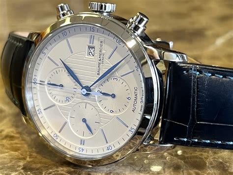Baume Mercier Classima Chronograph Automatic 42mm Full Size With Box
