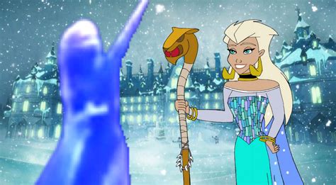 Ice Queen La Freezes Elsa By Jakeyfrollogothel On Deviantart