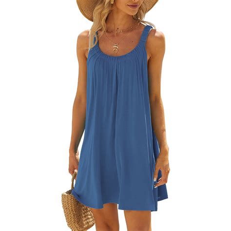 Shopessa Womens Beach Dress Bikini Beachwear Coverups Casual Vacation