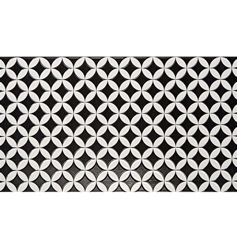 Revestimento Ceramico Brilhante Tipo A 30x60 Mandala Nero Pointer