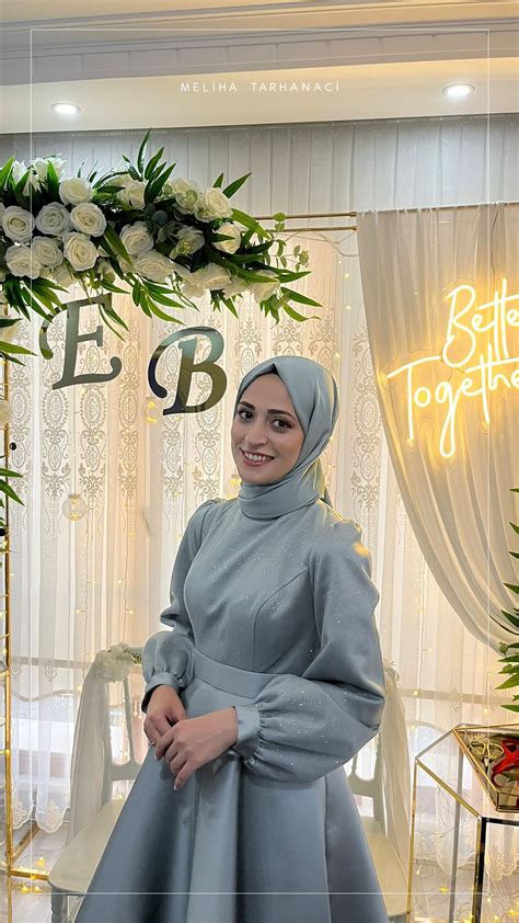 Valeria Abiye Mint Meliha Tarhanaci Tesett R Abiye Modelleri