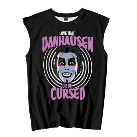 Danhausen Merch Unisex Sleeveless Casual Workout T Shirt Breathable Loose Fit Muscle Tee For Men