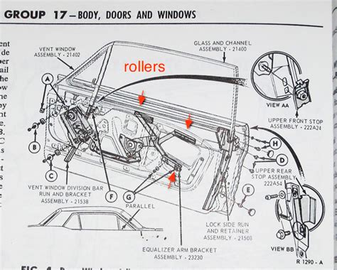 Door Window And Handle Diagrams One Man And His Mustang