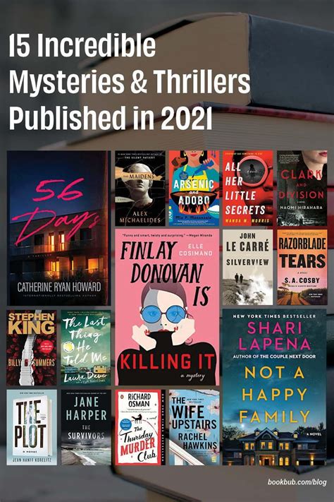 Our Picks For The Best Mysteries And Thrillers Of 2021 Best Mystery