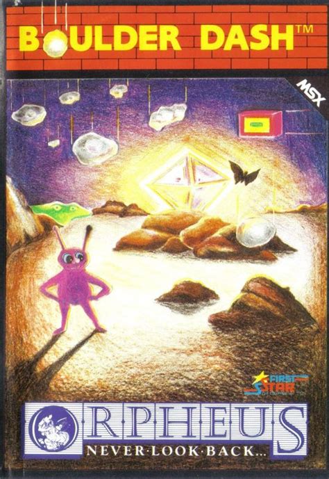 Boulder Dash Cover Or Packaging Material Mobygames