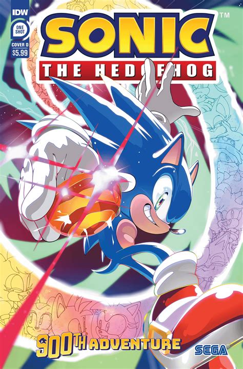 New Covers For Upcoming Idw Sonic One Shot 900th Adventure R
