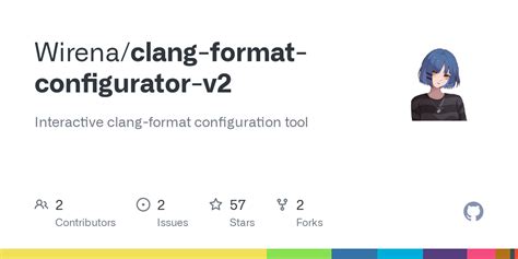 Github Wirenaclang Format Configurator V2 Interactive Clang Format Configuration Tool