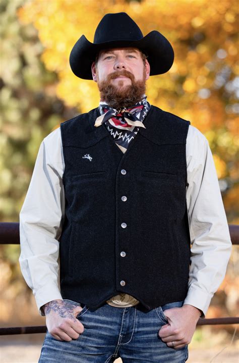 Wyoming Wool Vest Wyoming Traders