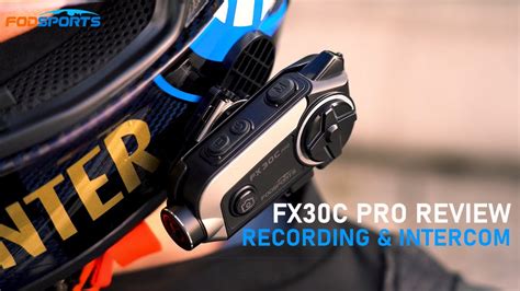 Fodsports FX30C PRO Intercom with Record Review：Great for the price ...