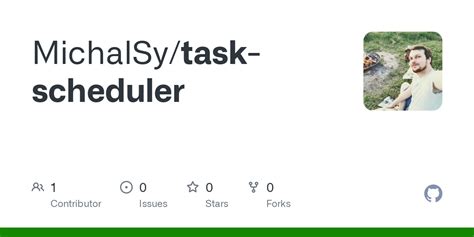 Github Michalsytask Scheduler