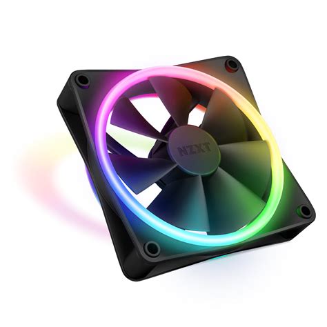 Nzxt F120 Rgb Duo Fans Single Black